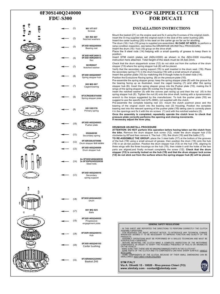 Fdu-S300 Ing | PDF | Bearing (Mechanical) | Nut (Hardware)