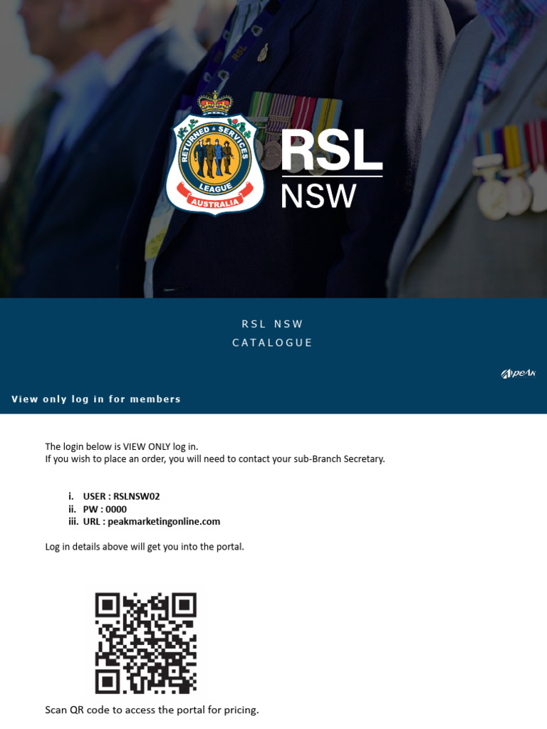 Catalogue RSL NSW 160124 | PDF | Sweater | Clothing