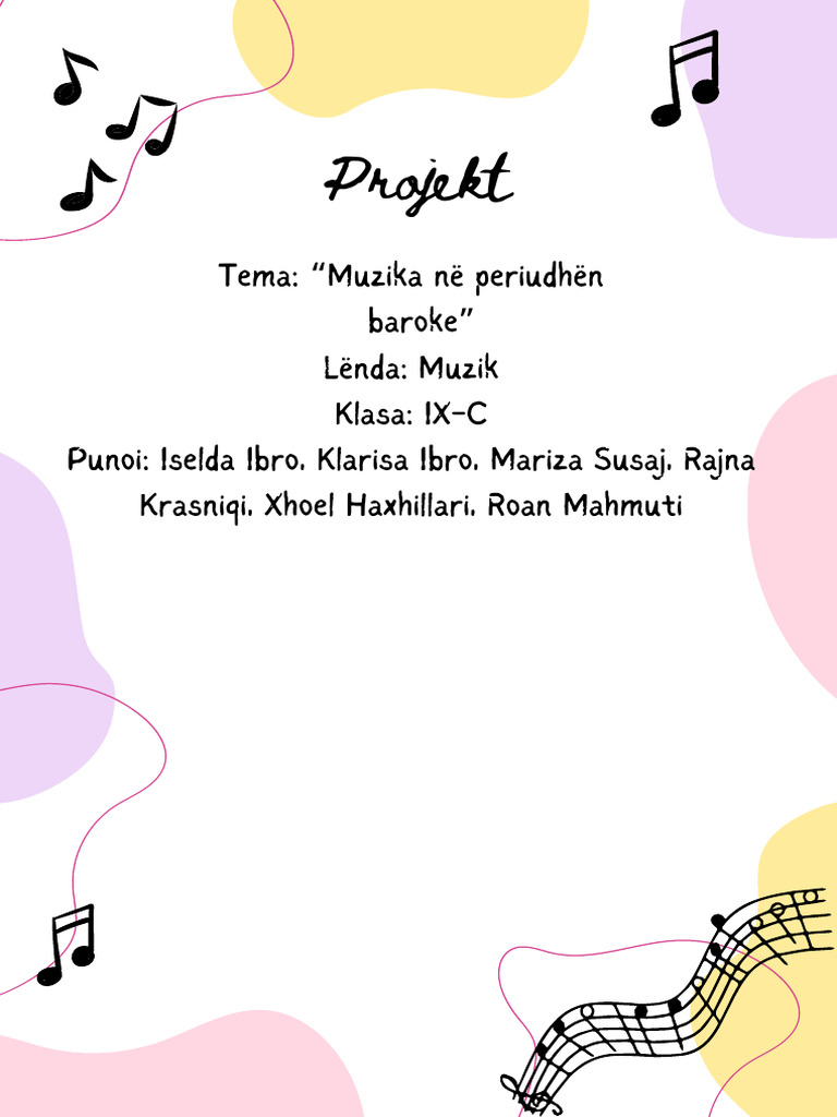 Muzika Projekt | PDF