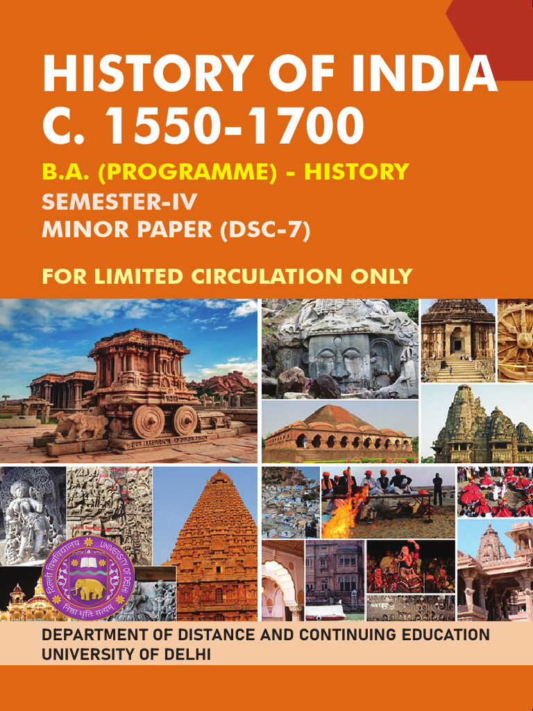 History of India C. 1500 - 1700 | Download Free PDF | Mughal Empire