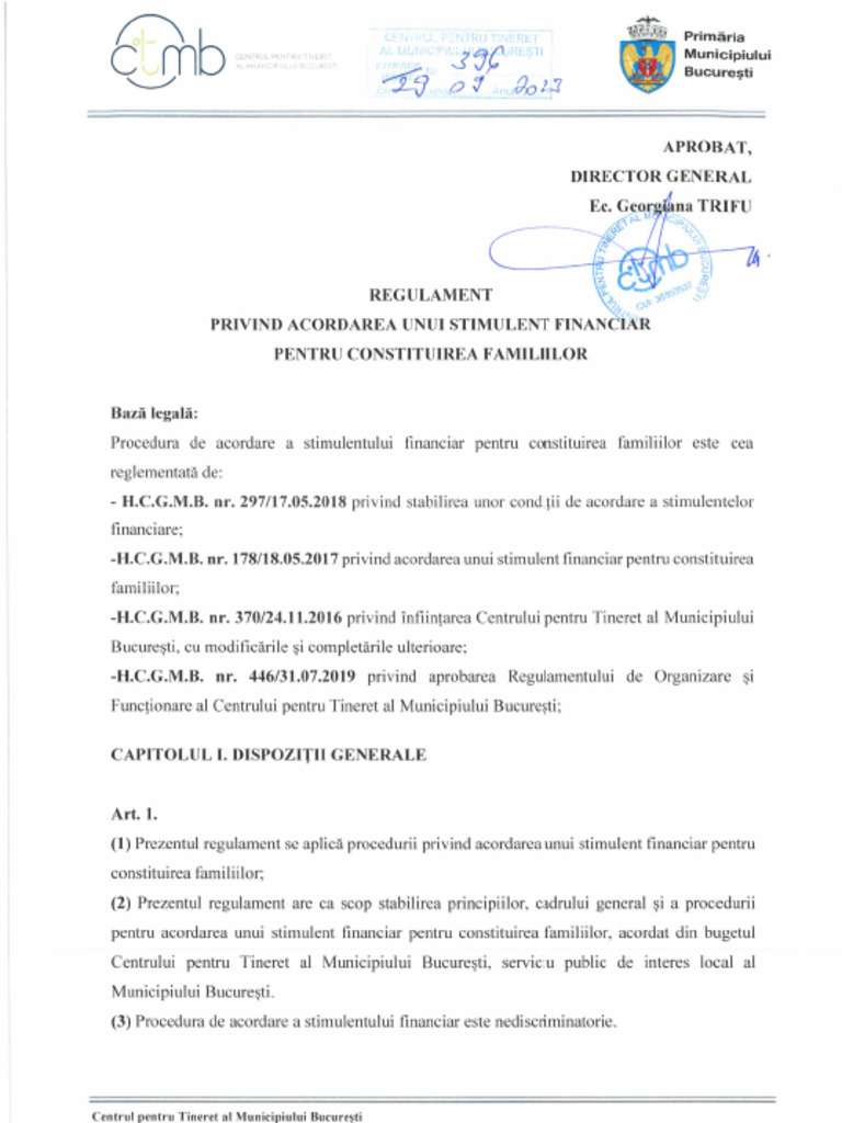 Regulament Modificat NR 396 29.09.2023 | PDF