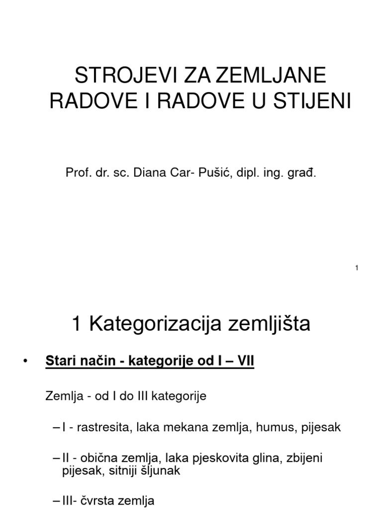 STR-3-STR - Za - Zemljane - Radove, Bageri | PDF