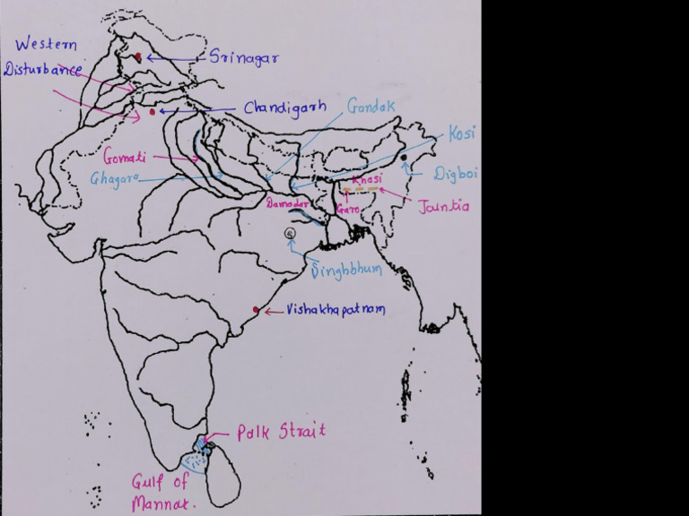 02 Map Pointing Work in Ppt 2023 24 - Copy-19 | PDF