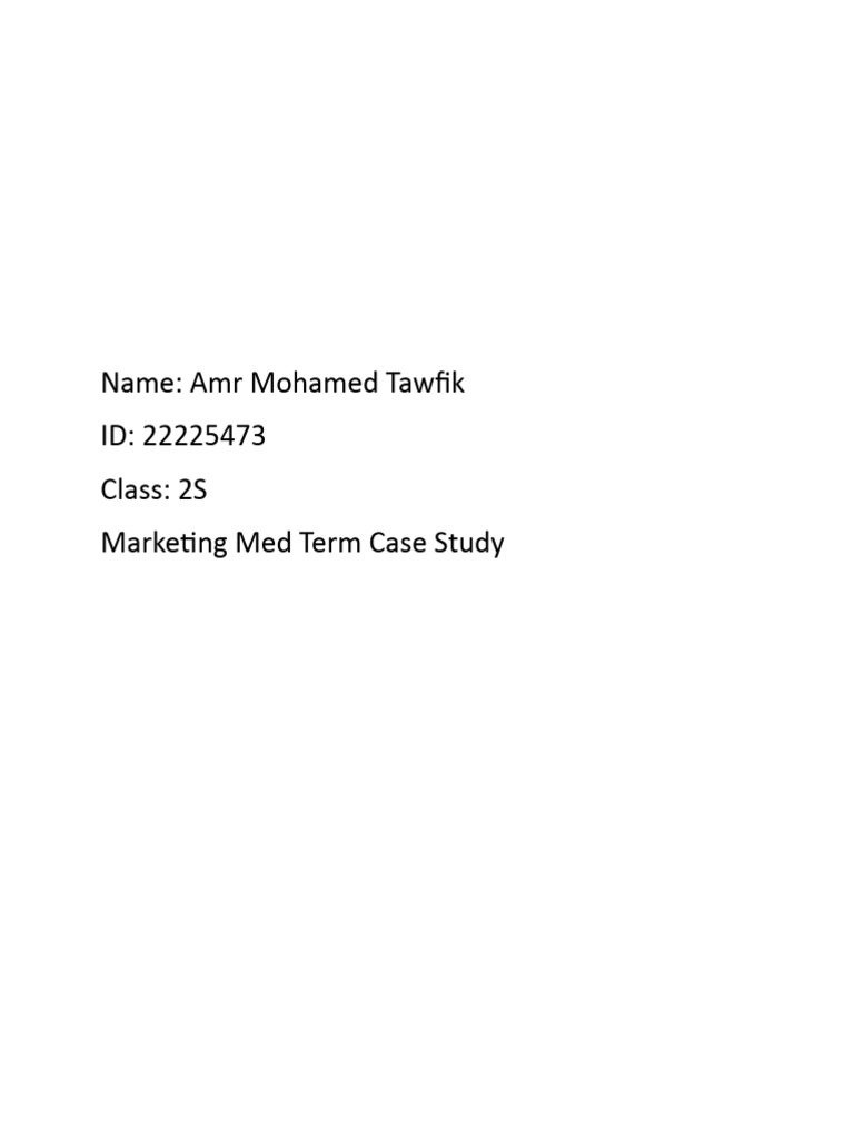 Mid Term Case Study | PDF | Egypt | Occupational Safety And Health