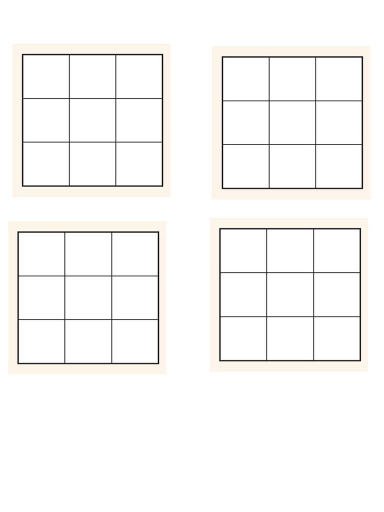 Tic Tac Toes Pictures | PDF