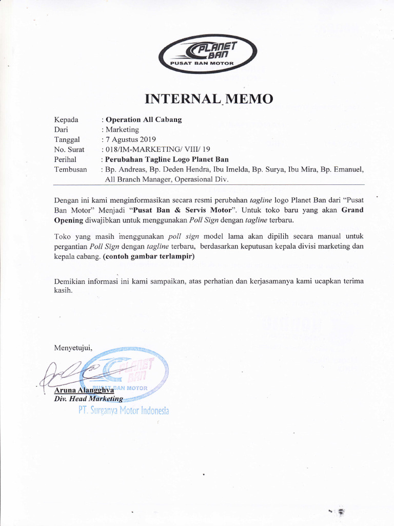 Perubahan Tagline Logo Planet Ban | PDF