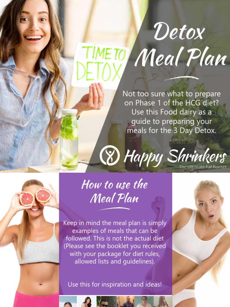 Menu Plan Phase 1 Detox | Download Free PDF | Zucchini | Stir Frying