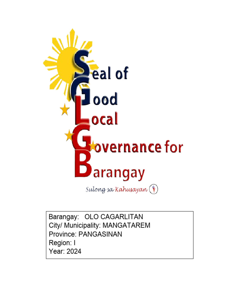 Cover Page SGLGB | PDF