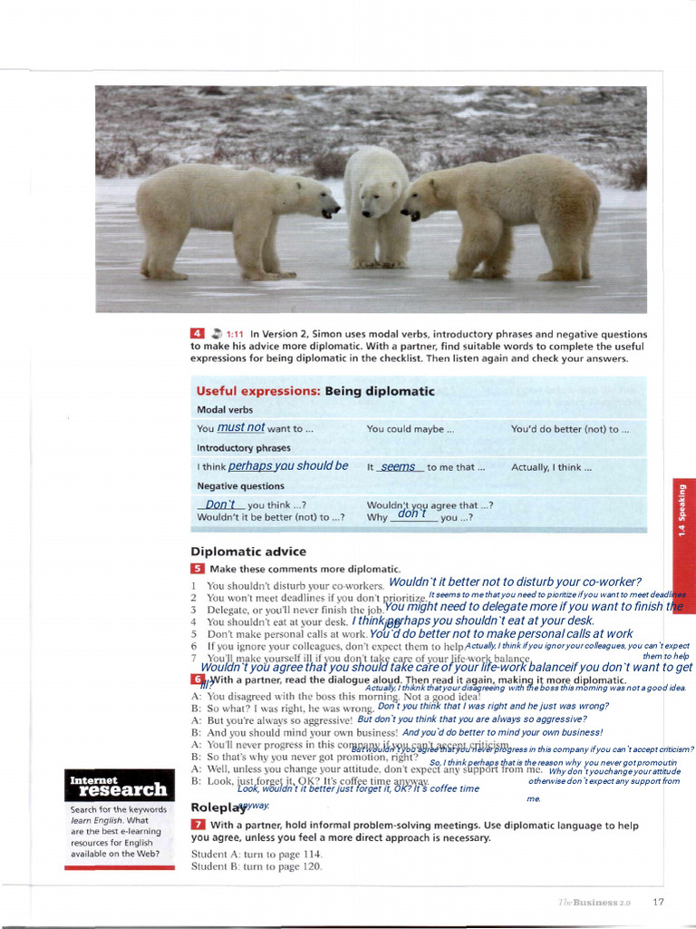 Kami Export - The Business 2.0. Intermediate B1 plus. Students Book-- | PDF | Cognitive Science ...