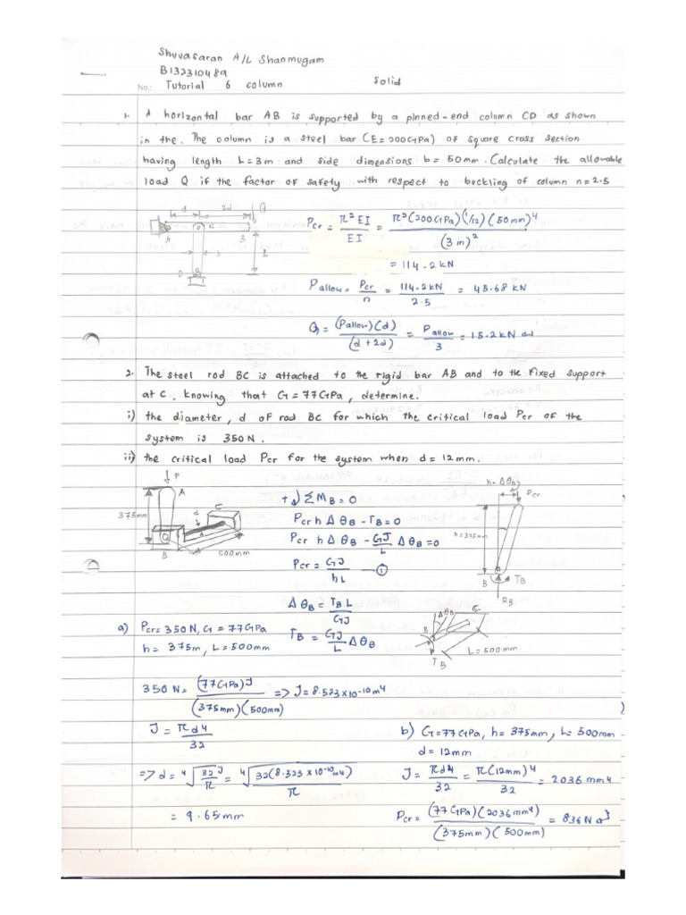 TUTORIAL 6 Solid Shuva | PDF