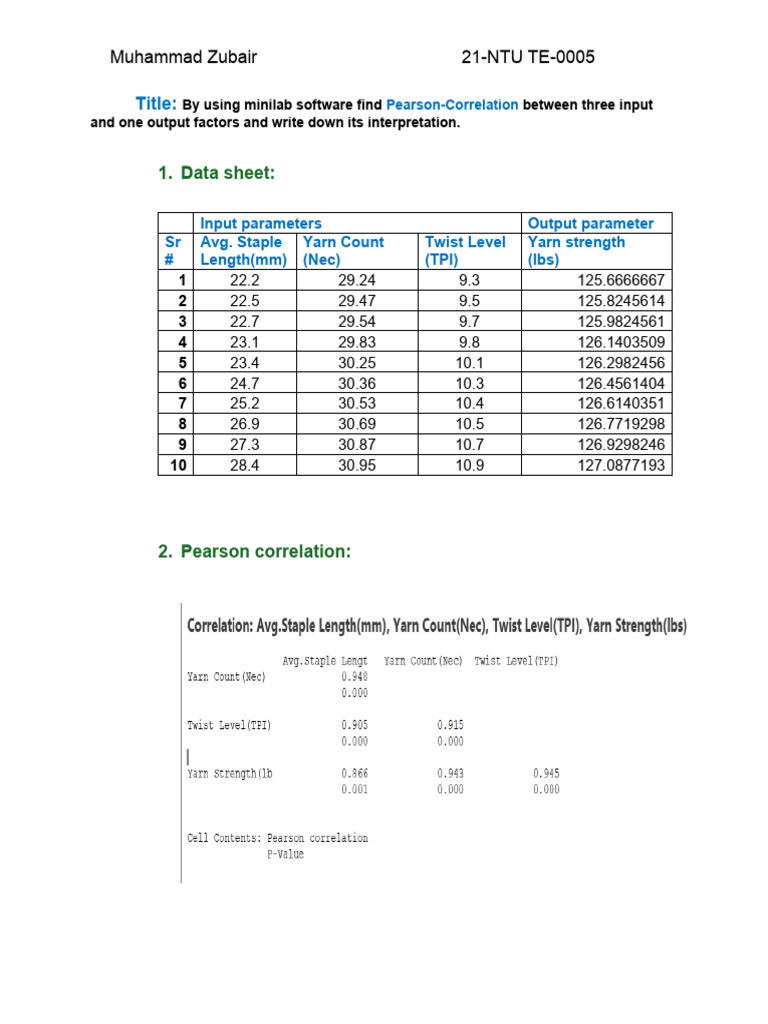 4 (21 NTU TE 0005. (Minitab) | PDF | Teaching Methods & Materials ...