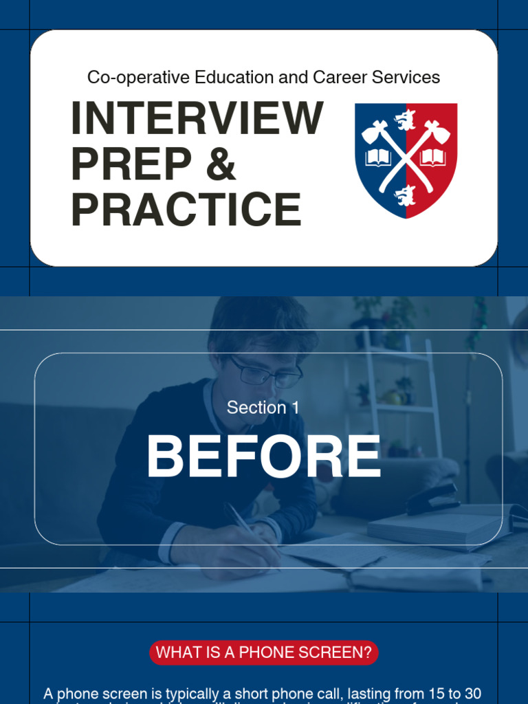 Phone Screen Interview Preparation Guide | PDF | Job Interview | Experience