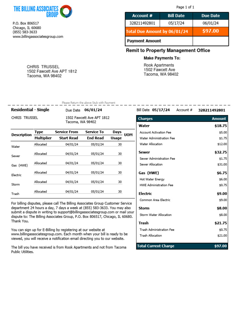Customer Account History | Download Free PDF | Fee | Service Industries