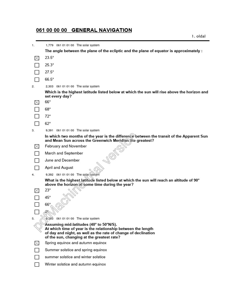 (NAV 8 Mix | PDF | Compass | Latitude