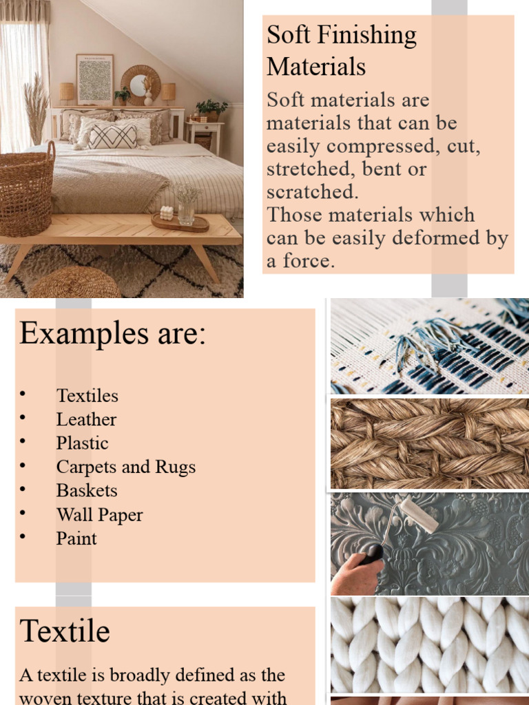 Soft Finishing Materials Overview | PDF | Textiles | Wool