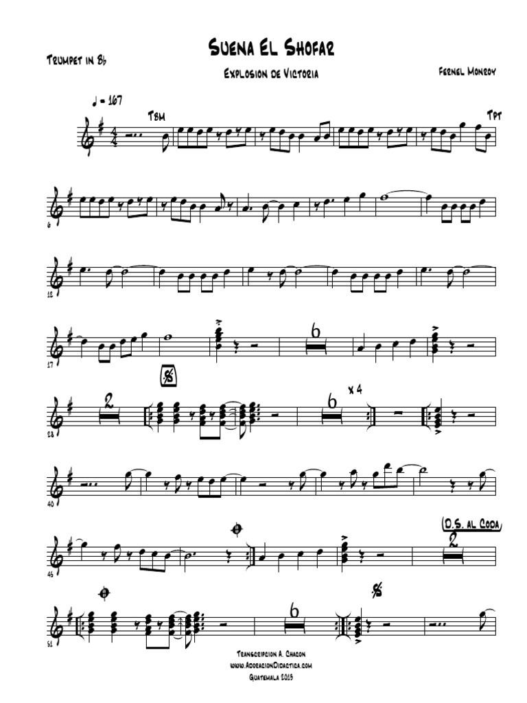 Fernel Monroy Suena El Shofar Trumpet | PDF