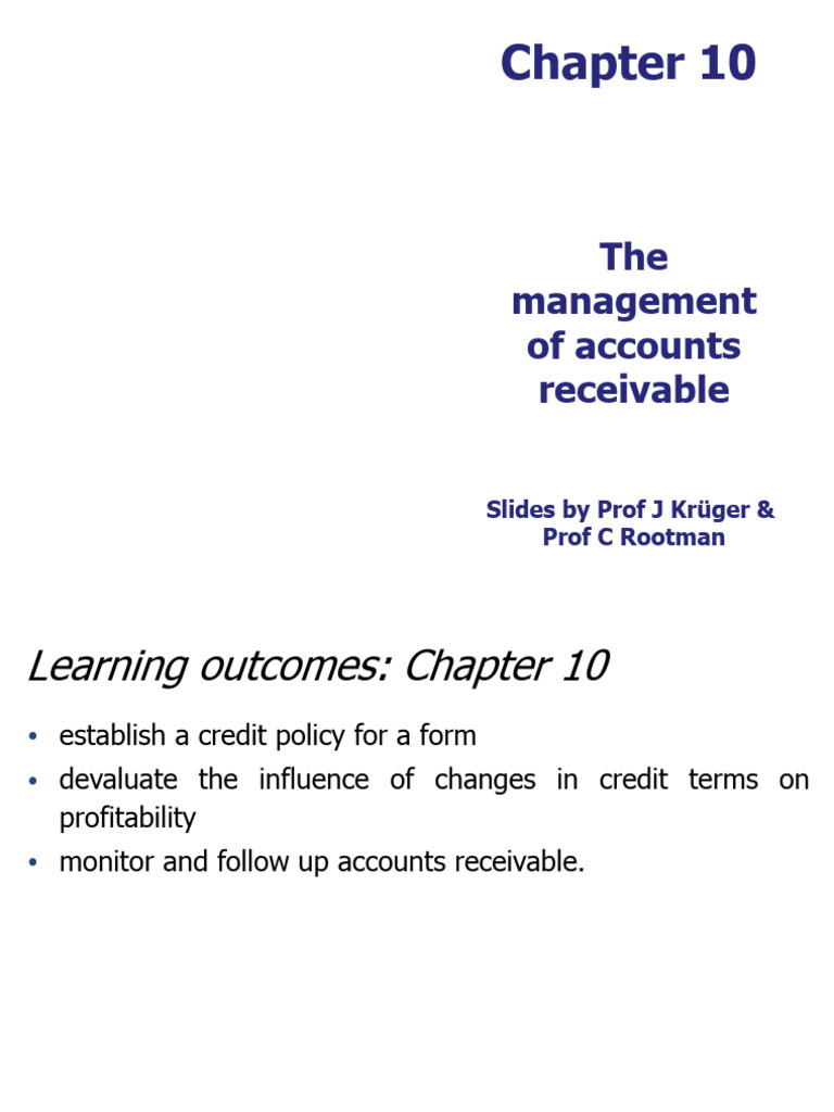 Chapter 10 Lecture Slides | PDF | Credit | Finance & Money Management Chapter 10 Lecture Slides | PDF | Credit | Finance & Money Management