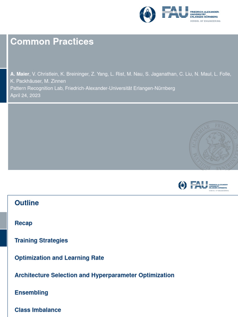 5_CommonPractices | PDF | Sensitivity And Specificity | Machine Learning
