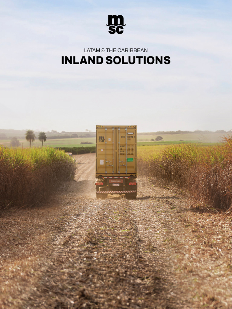 MSC Intermodal Solutions | Download Free PDF | Shipping | Supply Chain ...