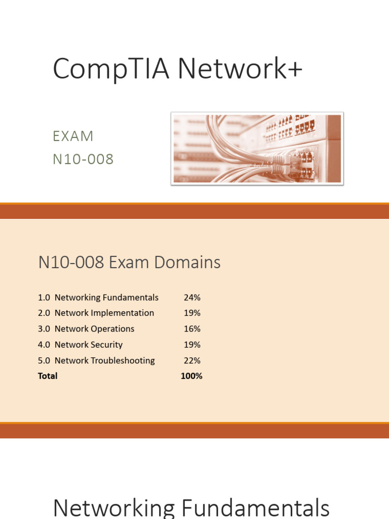 N10 008 Module 1 Workbook | PDF | Computer Network | Transmission Control Protocol