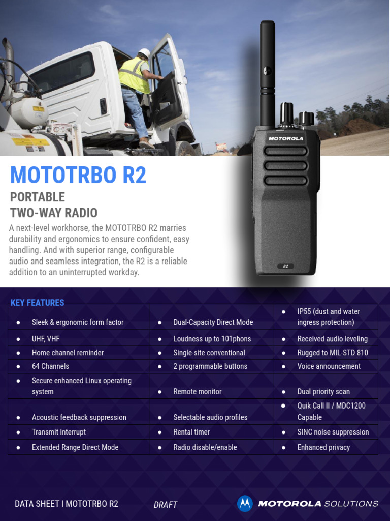 Motorola R2-PusatHT | Download Free PDF | Transmitter | Hertz