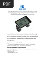 LCD M5 Display Manual | PDF | Liquid Crystal Display | Electrical Engineering