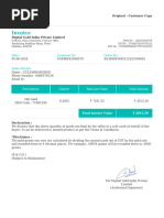 Jewellery Bill Book Format 5 | PDF