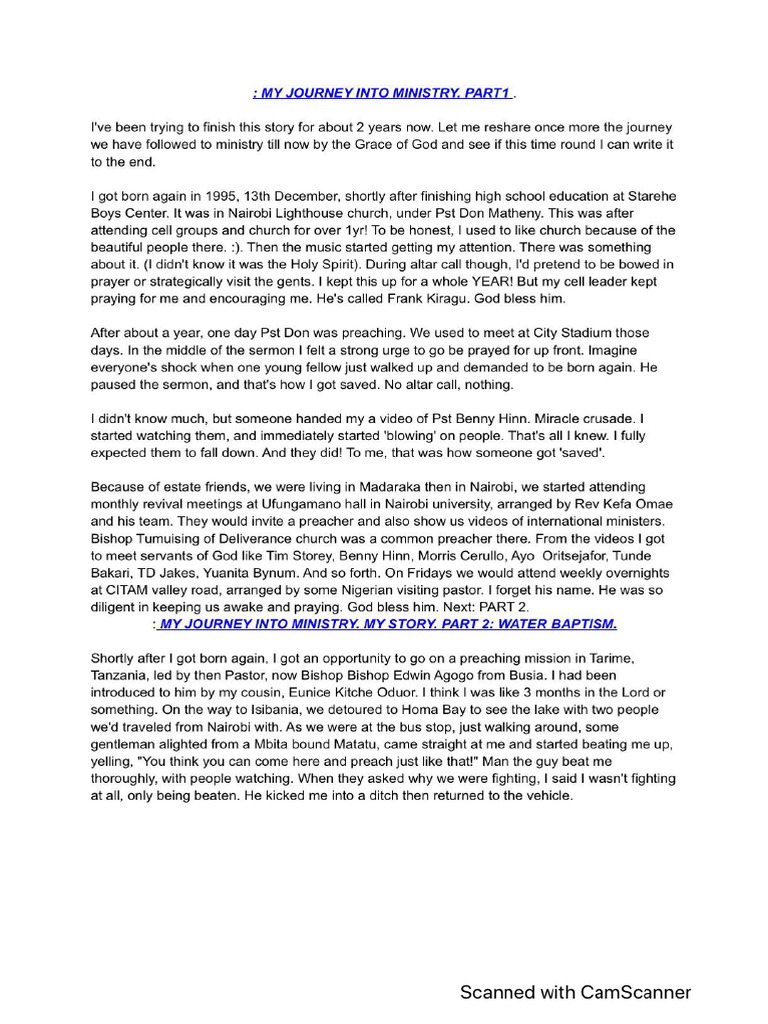 The Making of A Prophet. by Prophet FR | PDF