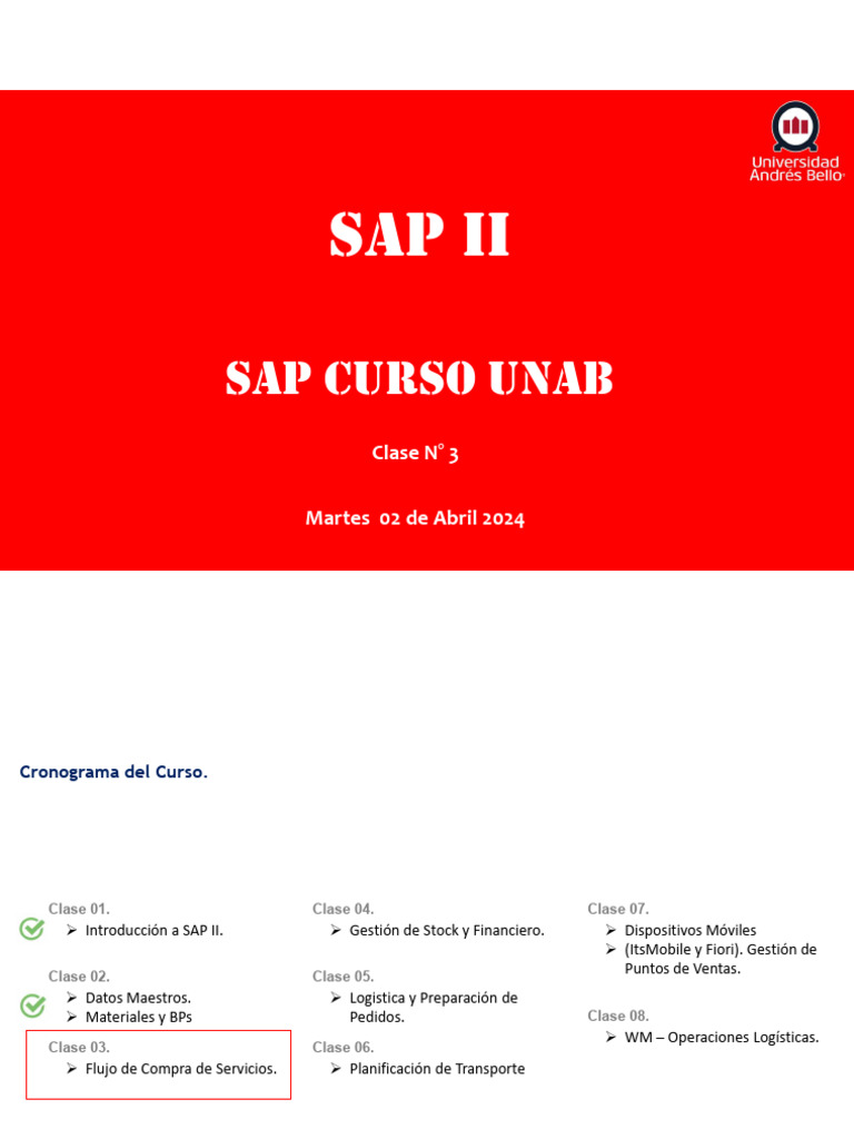 Clase 03 - SAP II - 20240402 | PDF | Informática