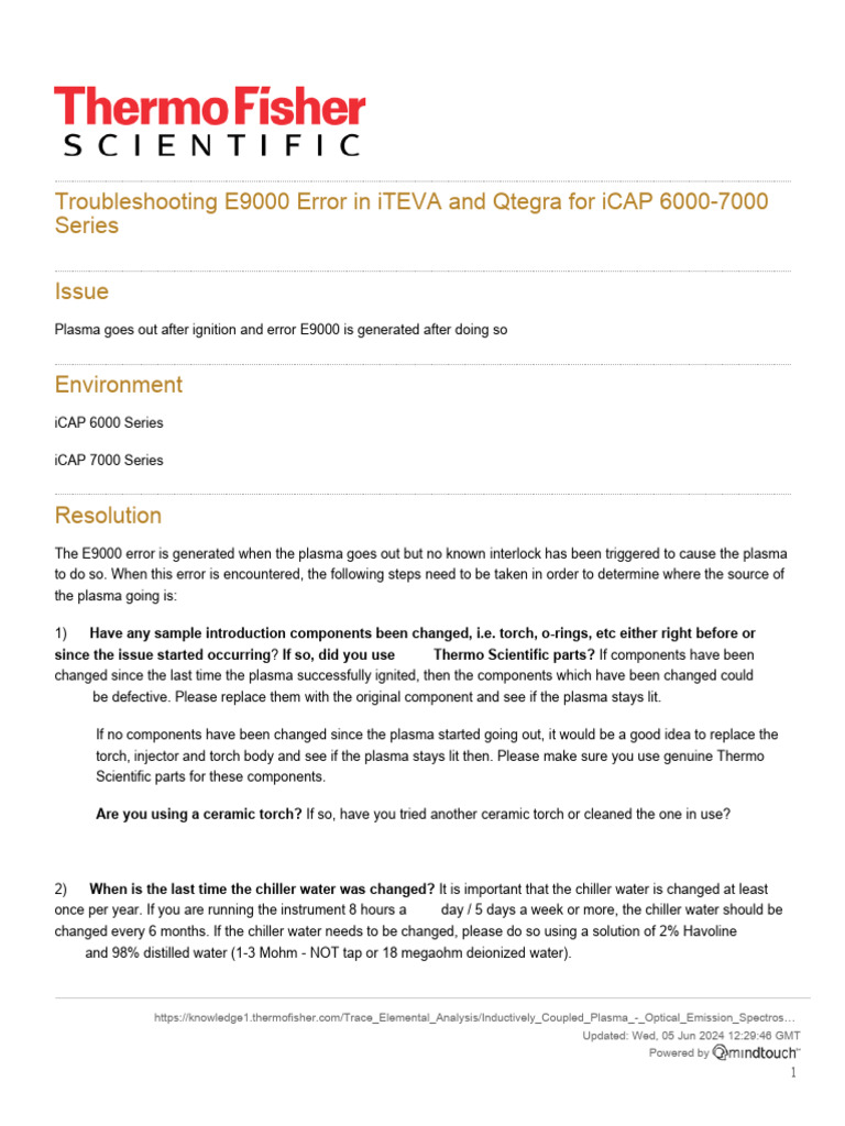 Troubleshooting E9000 Error in ITEVA and Qtegra For ICAP 6000-7000 ...