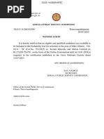 Kerala PSC Rotation and Reservation Chart | PDF | South Asia | Caste