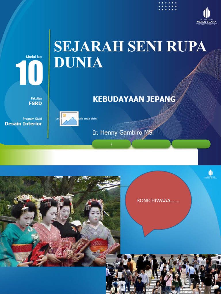 10 PPT Kebudayaan Jepang | PDF
