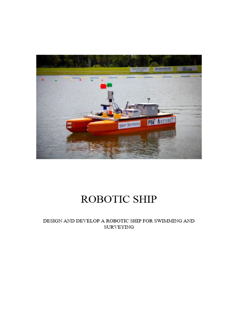 Robotic Ship Design Guide | PDF | Electric Motor | Robotics