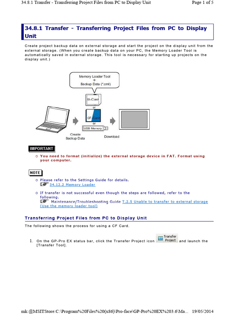 Transfer Project Via USB Key | Download Free PDF | Booting | Directory (Computing)