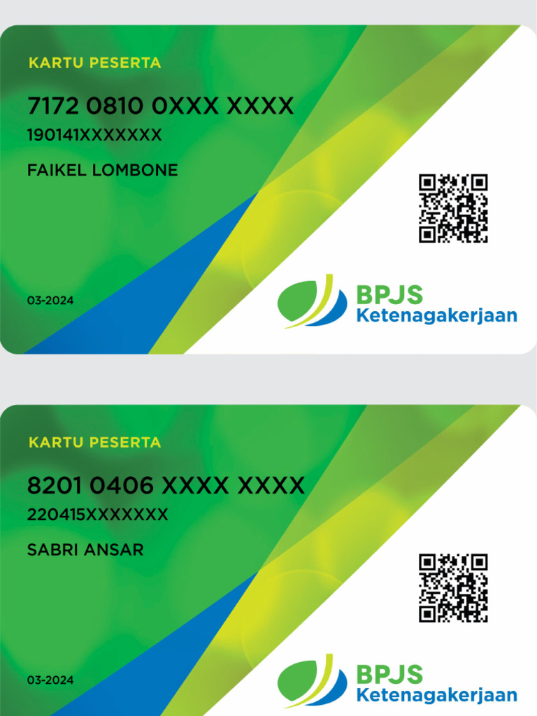 Template Simbolis KARTU PPN | PDF