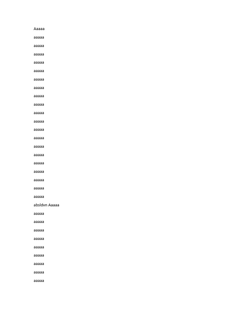 Placeholder Document Analysis | PDF