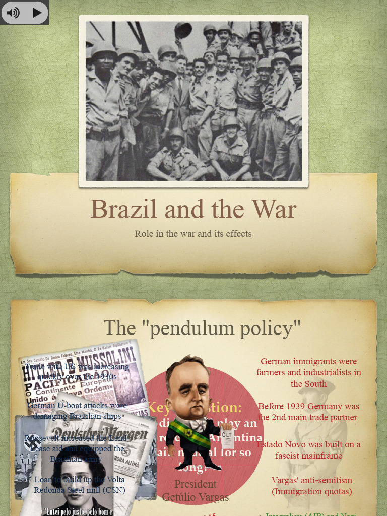 Brazil in The WWII | PDF | Brazil | World War II