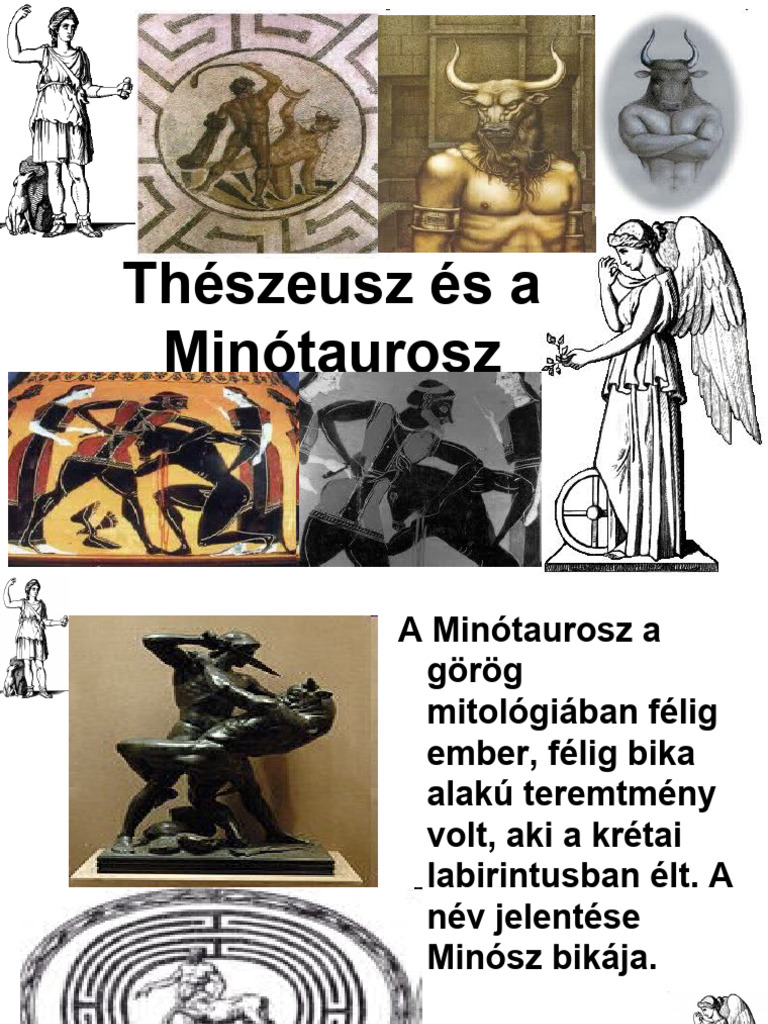 Thészeusz És A Minótaurosz | PDF
