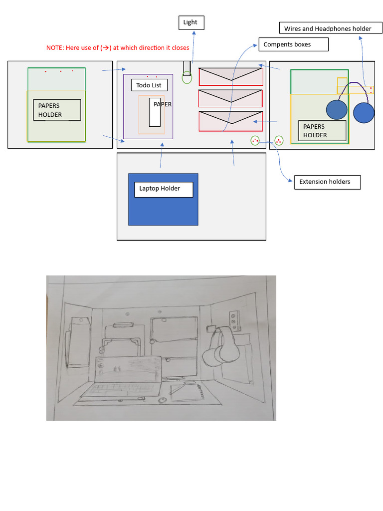 Portable Desk Organizer Guide | PDF | Laptop | Desk