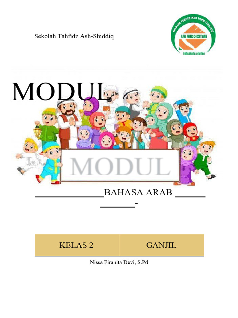 Modul Bhs Arab - Kelas 2 - Ganjil - Nissa F - REVISI | PDF