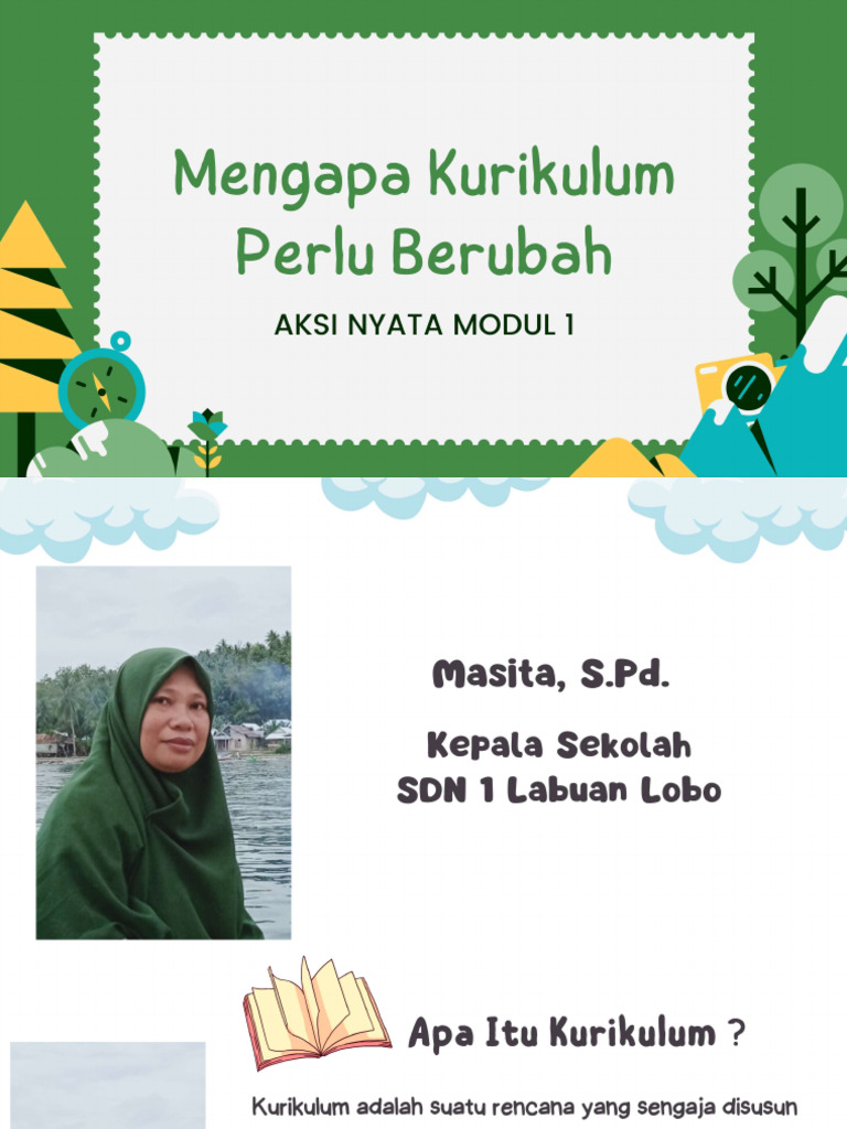 Aksi Nyata Topik Kurikulum PMM MASITA, S.PD - PDF (1) - Compressed | PDF