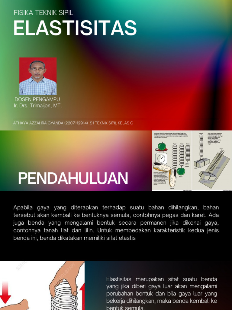 Fisika Teksip Elastisitas Tugas 10 | PDF