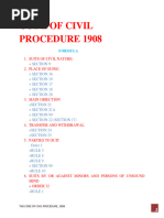 Order 1 To 21 of The Code of Civil Procedure, 1908 - Learning The Basics of Civil Procedure ...