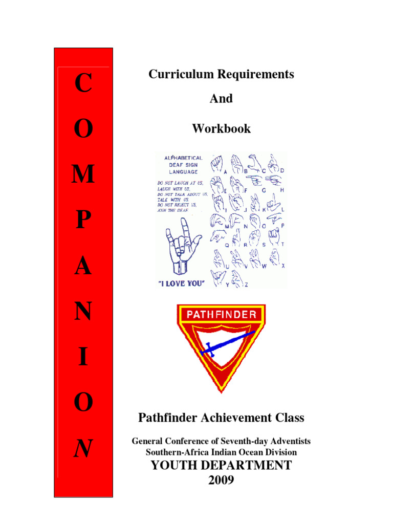 Companion Requirements & Workbook | PDF | Seventh Day Adventist Church ...