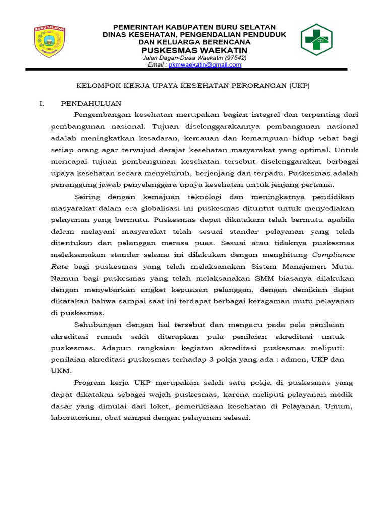 Kak Ukp | PDF | Kesehatan Holistik