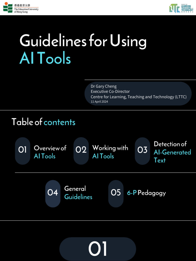Guidelines_for_Using_AI_Tools-Dr_Gary_Cheng-202404011 | PDF ... Guidelines_for_Using_AI_Tools-Dr_Gary_Cheng-202404011 | PDF ...
