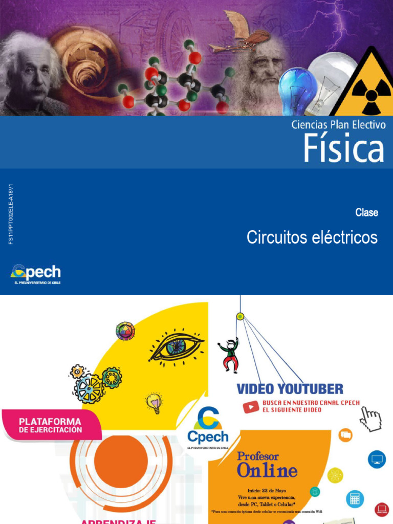 Clase 2 Circuitos Eléctricos | PDF | Corriente eléctrica | Resistencia Eléctrica y Conductancia