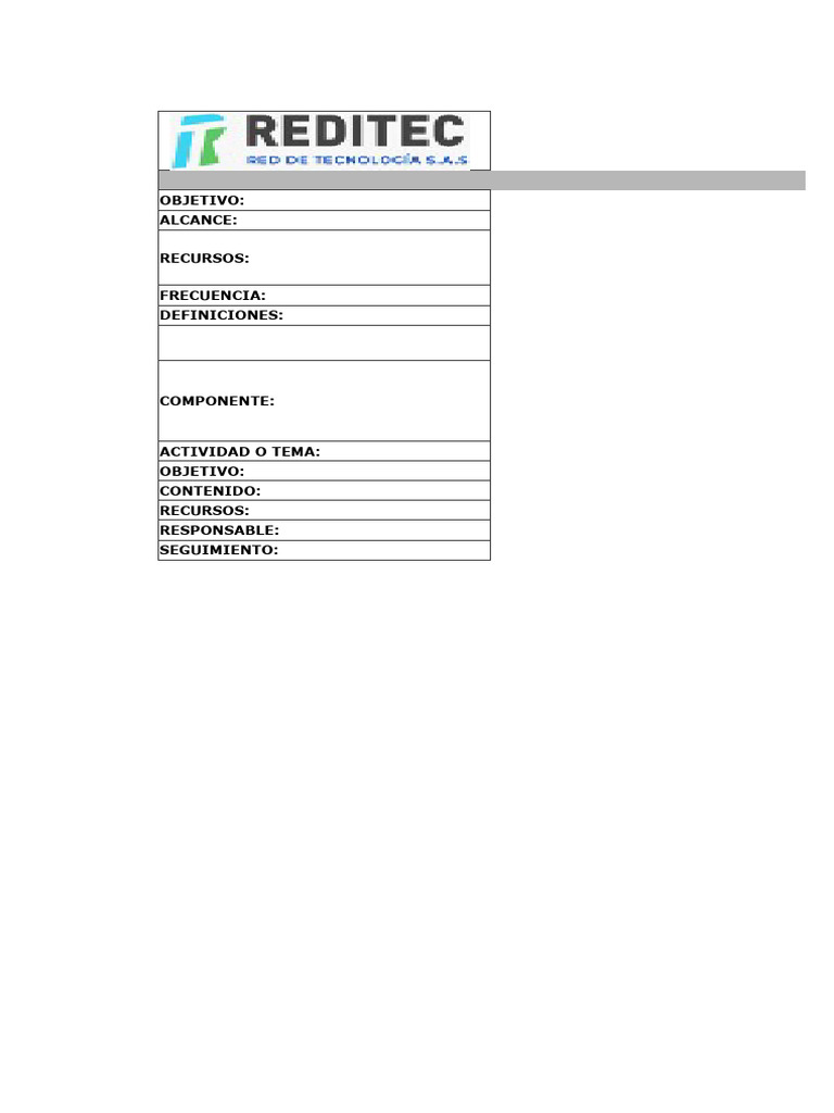 Programa de Capacitación SST 2024 Reditec | PDF | Creación de capacidad