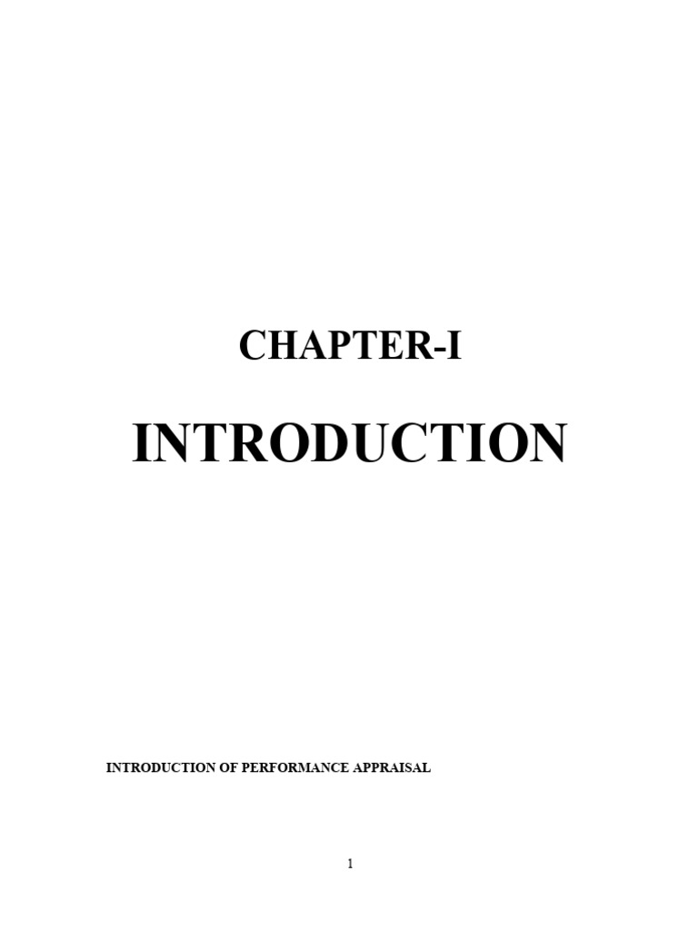 A Study On Performance Appraisal With Reference To Bajaj Motors Pdf