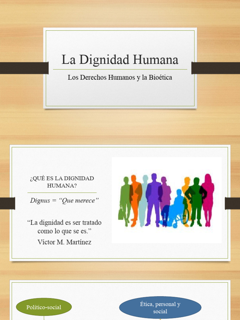 La Dignidad Humana | PDF | Religión y espiritualidad